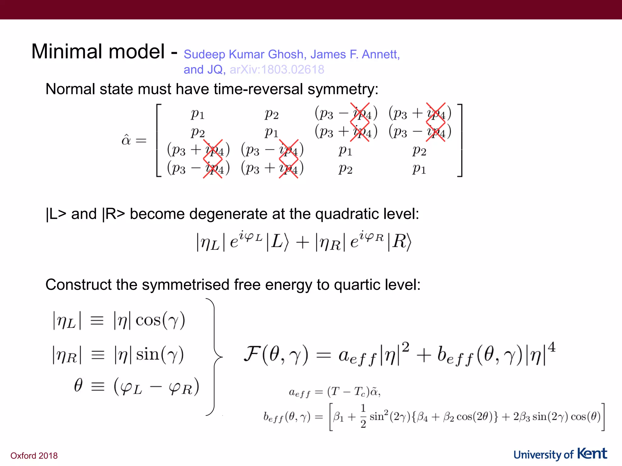 Time Reversal Symmetry Breaking In Superconductors Through Loop Josephson Current Orderh Ppt