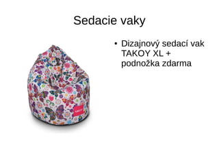 Sedacie vaky TakoyDesign | ODP