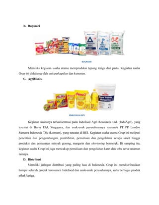 Teknik Analisi Keuangan PT. Indofood Sukses Makmur Tbk. | DOC