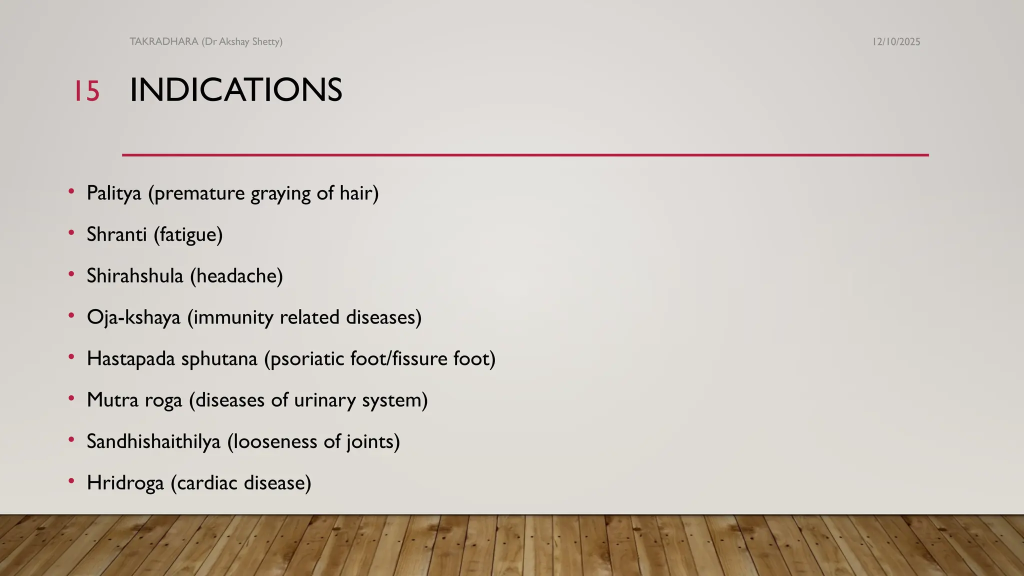 Takradhara ayurveda Dr Akshay Shetty.pptx