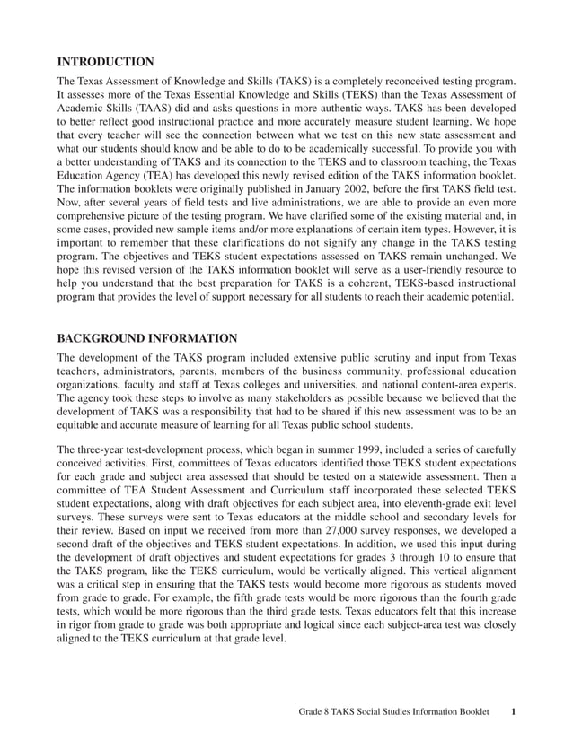 TAKs Booklet | PDF