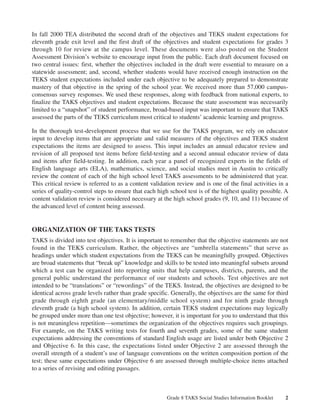 TAKs Booklet | PDF | Standardized Testing | Educational Assessment