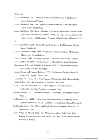 Taksonomi Pertemuan Bahasa Prof Emeritus Dato Dr Asmah Hj Omar 001 | PDF