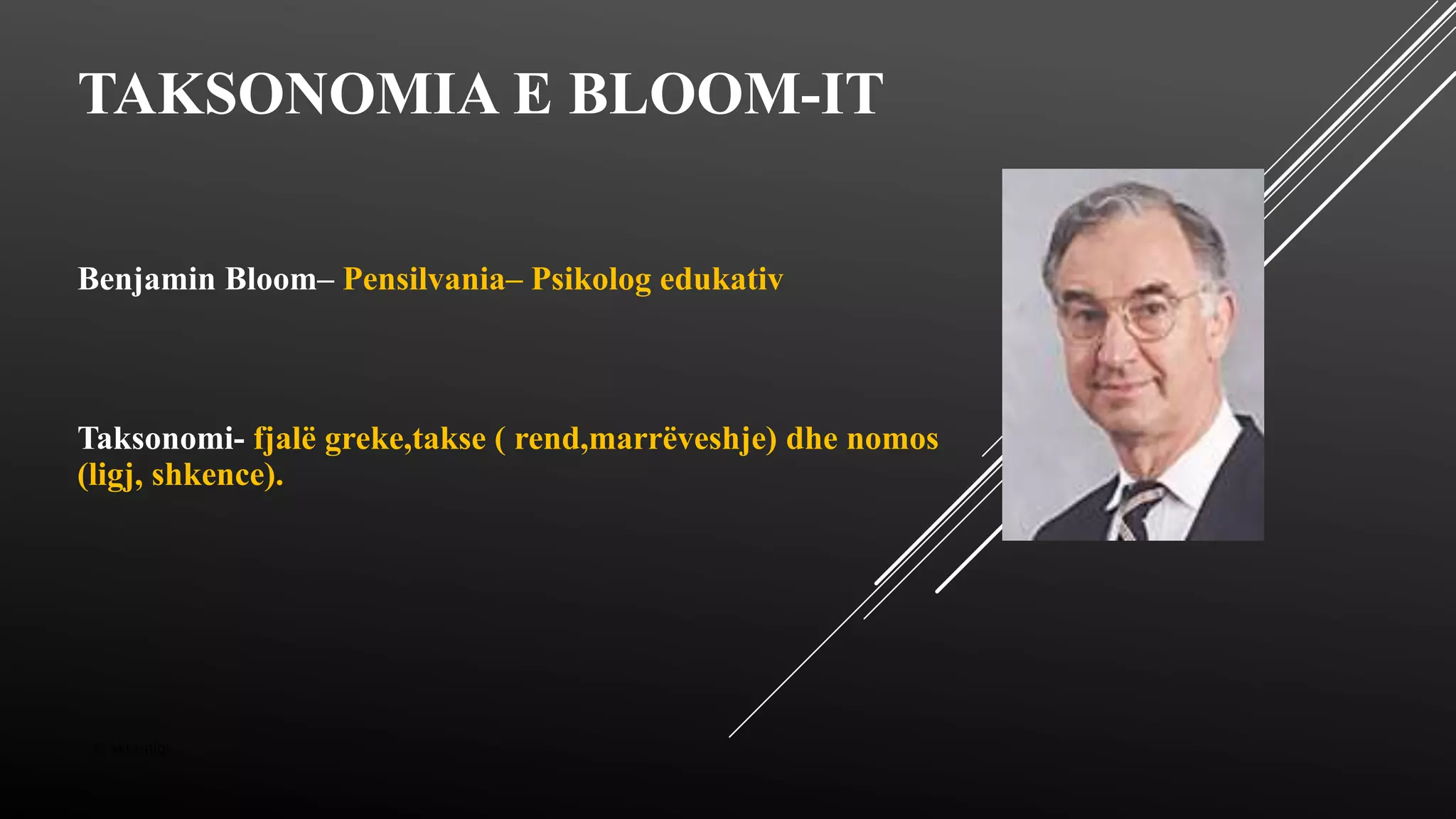 Taksonomia e Bloom | PPTX