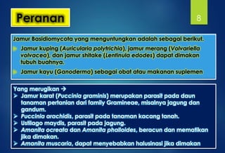 Taksonomi basidiomycota | PPTX
