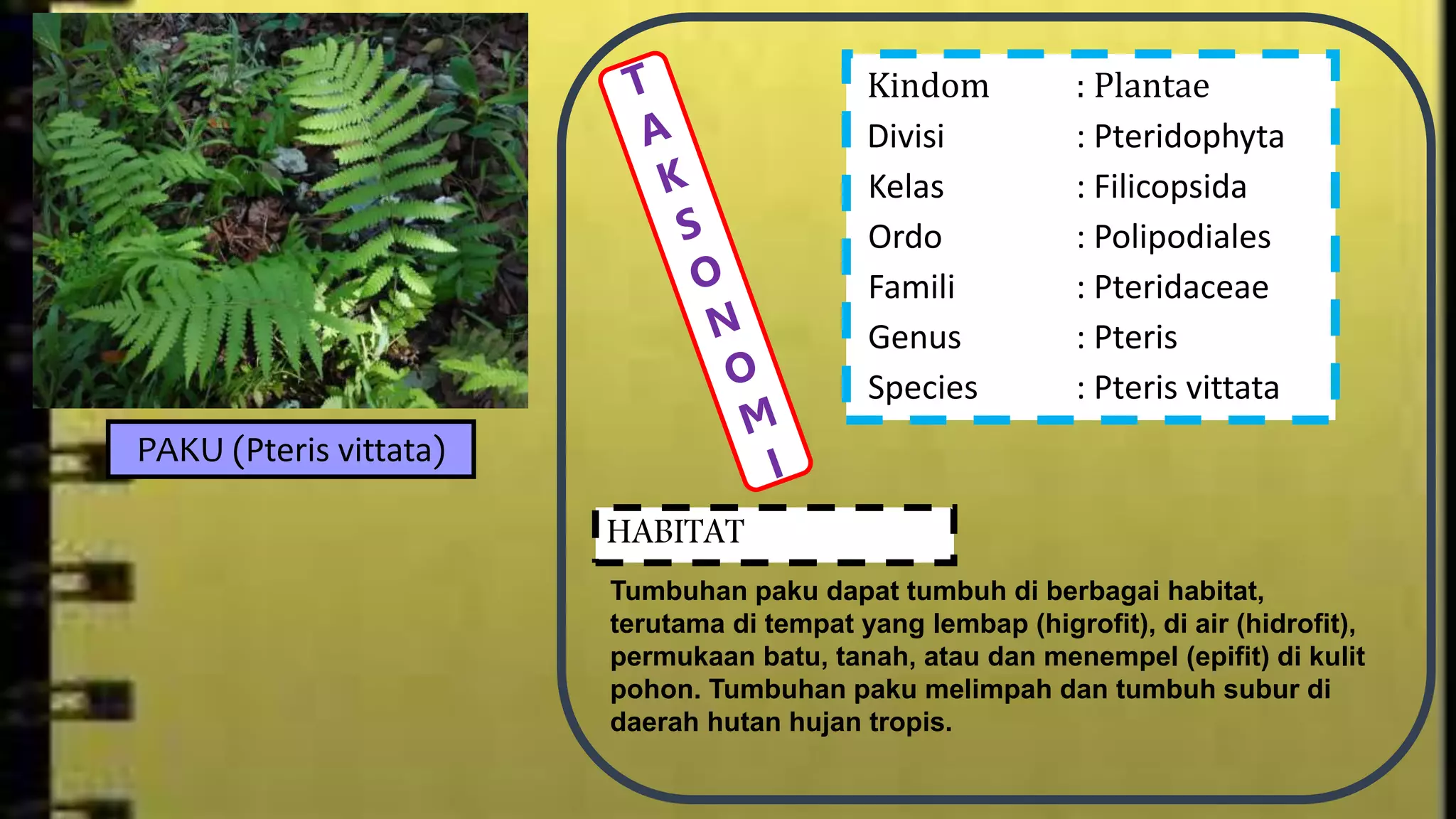 Taksonomi tumbuhan dan hewan | PPT