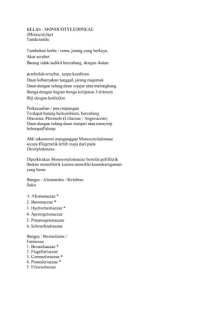 Taksonomi tumbuhan persentasi kelompok 2 | PDF