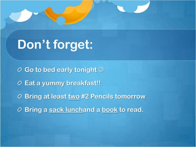 Taks test tips | PPT