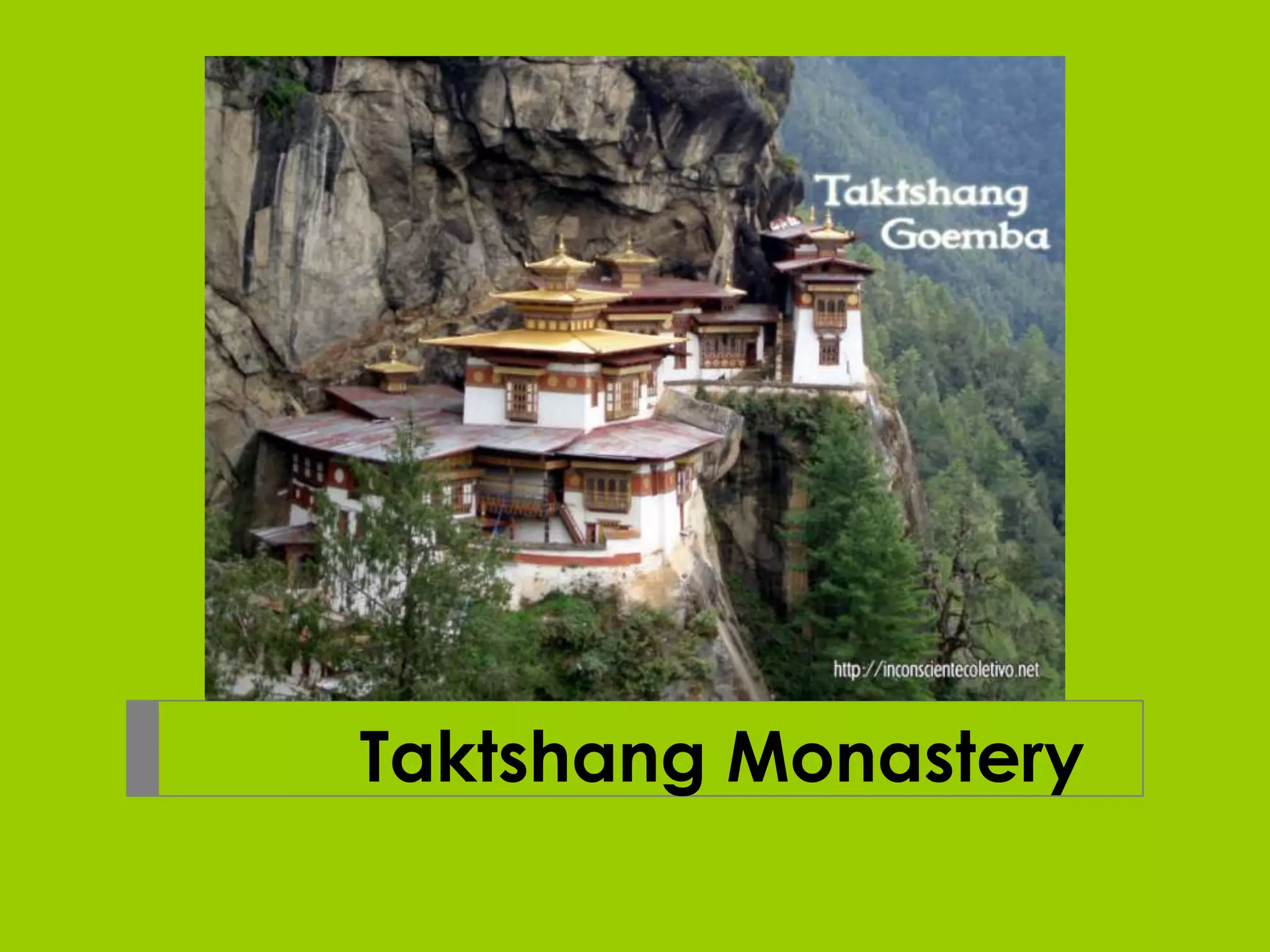 Taktshang monastery | PPTX