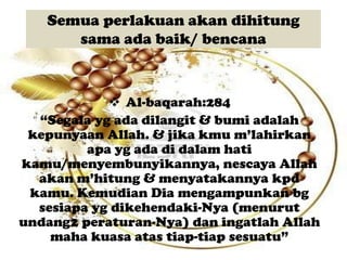 Takut kepada allah | PPTX