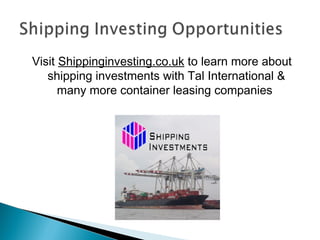 Tal International | PPT | Logistics and Transportation Industry ...