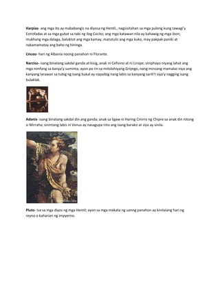 Talababa ng florante't Laura (Trisha Salanatin) | DOCX