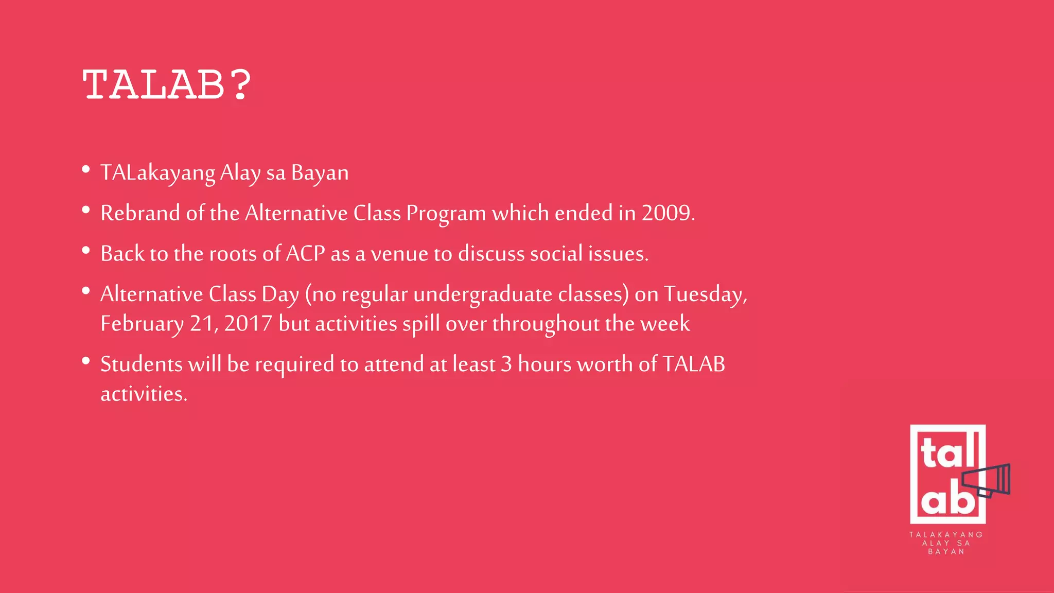 Talab at a glance | PPTX