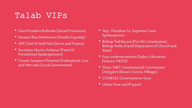 Talab at a glance | PPT