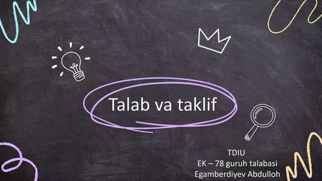 Talab va taklif nazariyasi.pptx