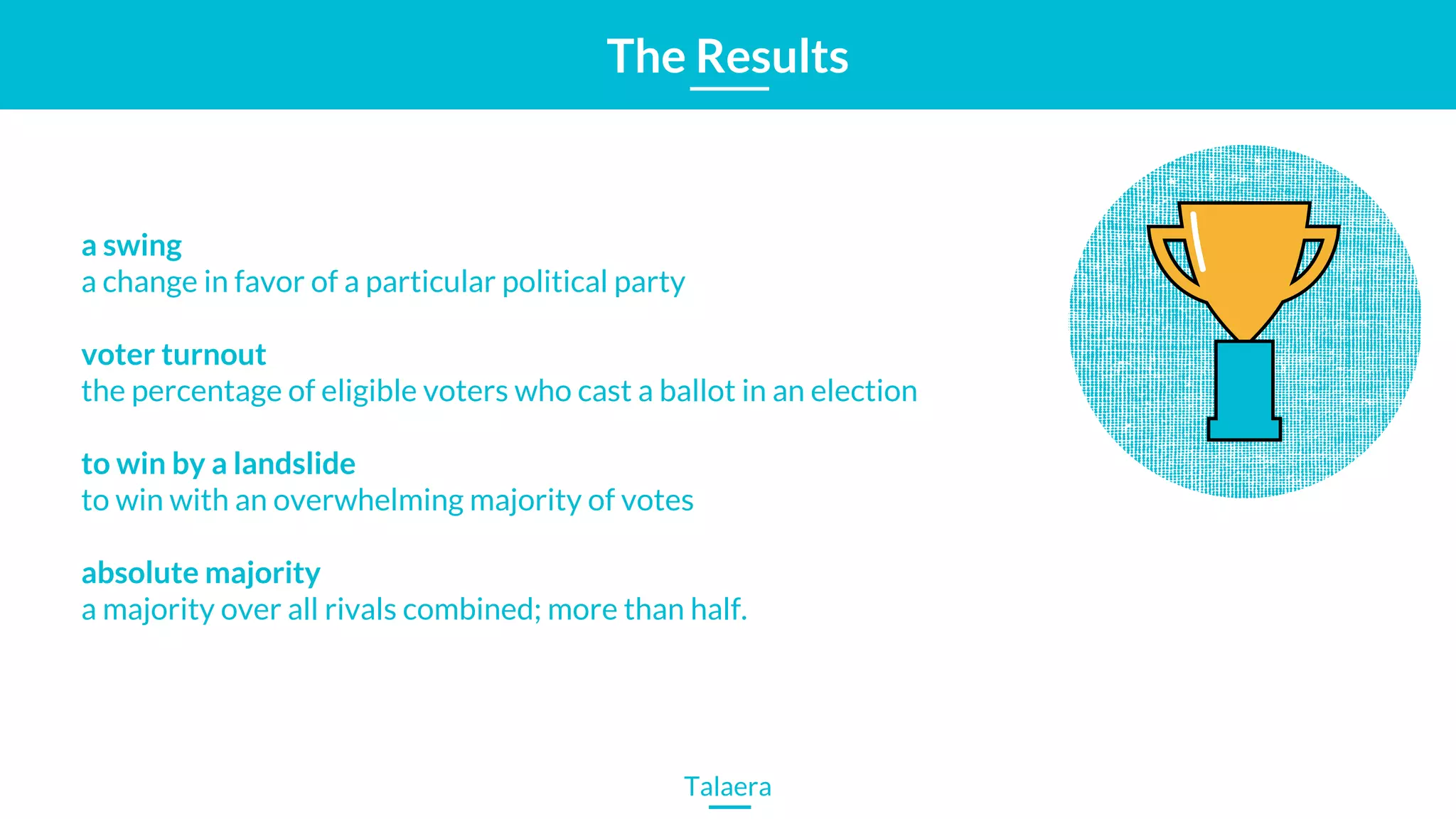 US Elections & Voting Vocabulary [Talaera] | PDF