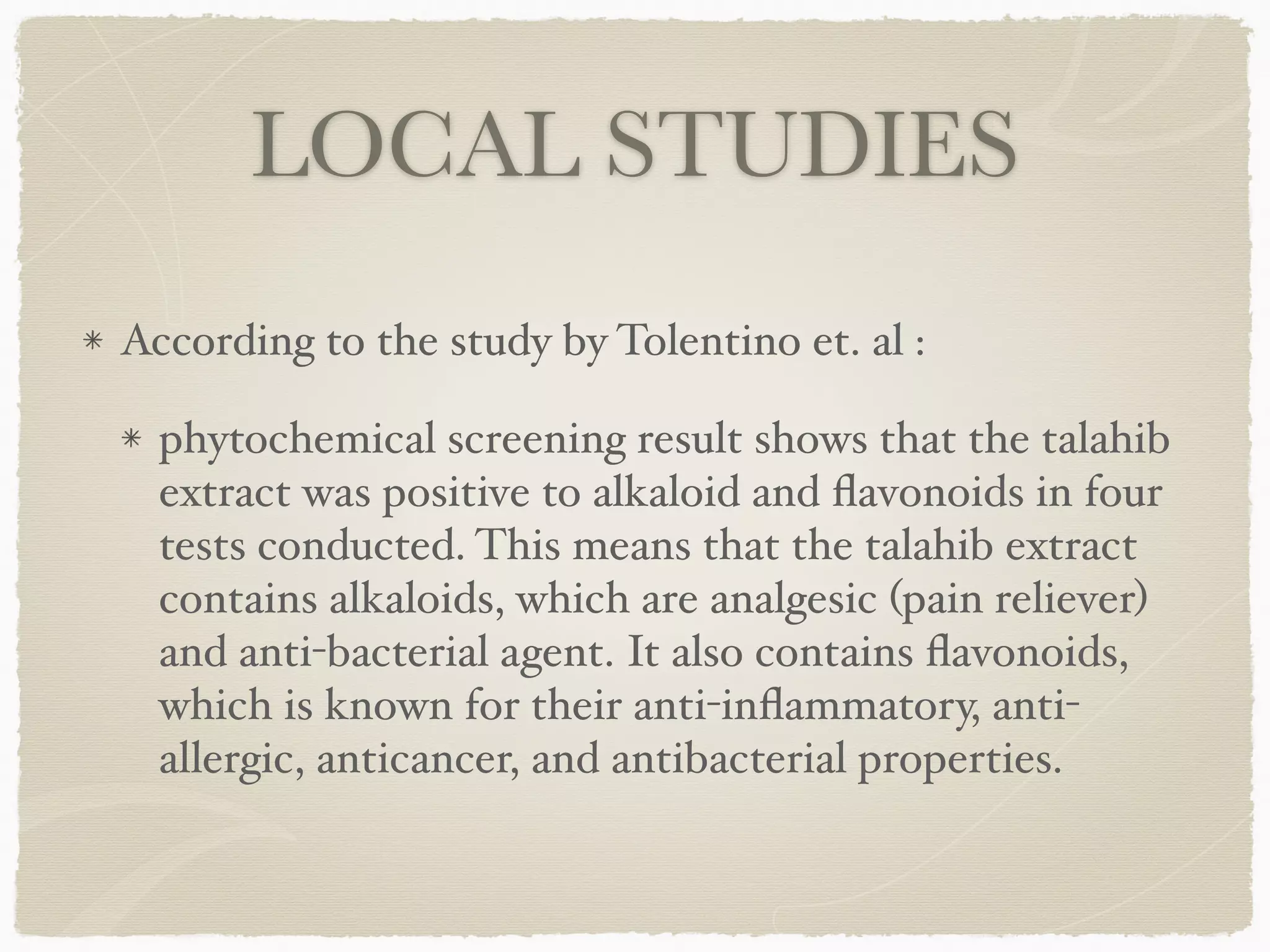 Talahib thesis | PDF