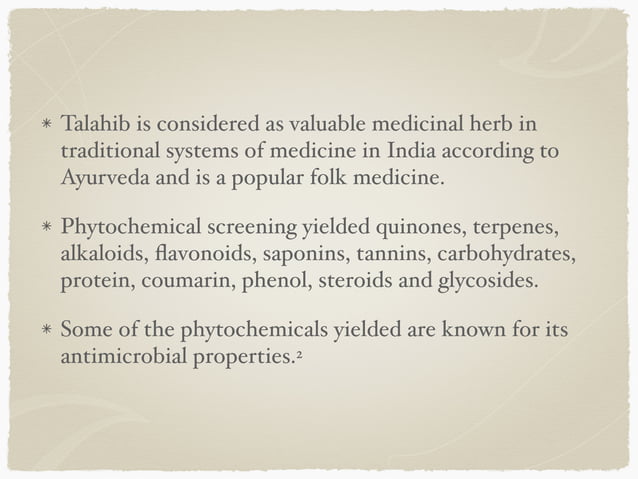 Talahib thesis | PDF | Herbs and Supplements | Alternative Medicine