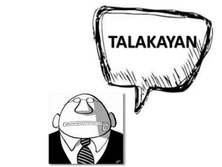 Talakayan (tulang tradisyonal at modernista) | PPTX