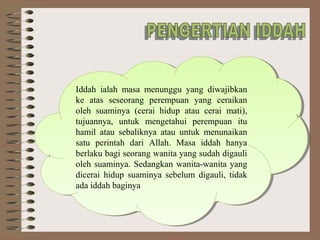 Talak, iddah, rujuk | PPT