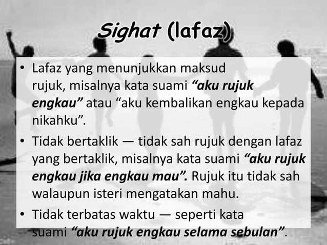 Talak & Rujuk | PPTX