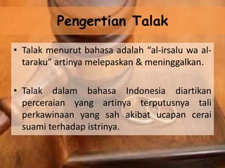 Talak & Rujuk | PPTX