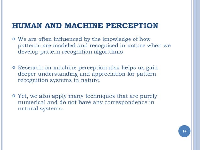 Pattern Recognition | PPT
