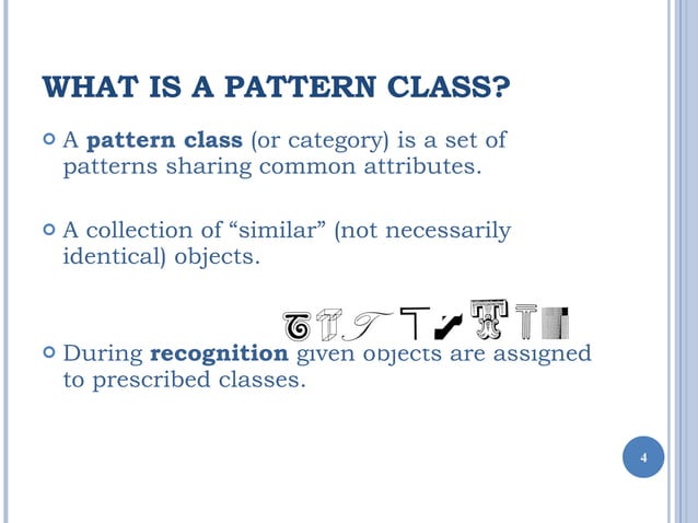 Pattern Recognition | PPT