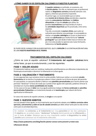 TALALGIA.TERAPIA Y REHABILITACION FISICA | DOCX