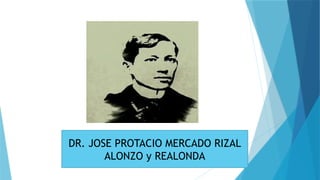 Talambuhay ni José Protasio Rizal Mercado y Alonso Realonda.pptx
