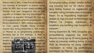 Talambuhay ni Dr. Jose Rizal At Kasaysayan ng El Fili.pptx