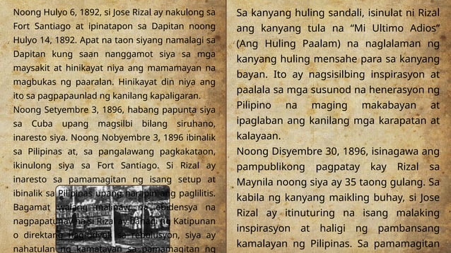 Talambuhay ni Dr. Jose Rizal At Kasaysayan ng El Fili.pptx