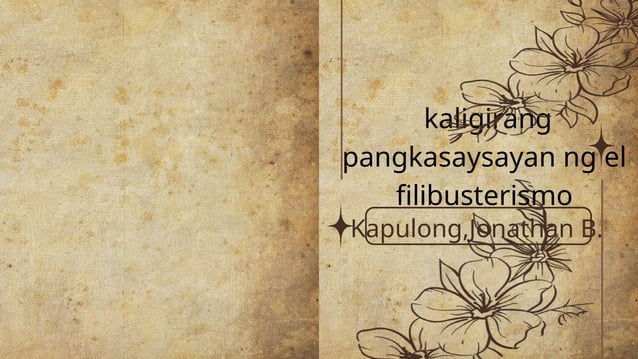 Talambuhay ni Dr. Jose Rizal At Kasaysayan ng El Fili.pptx