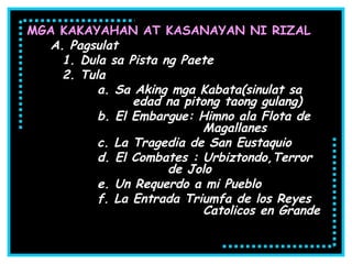 Talambuhay ni dr. jose rizal | PPT