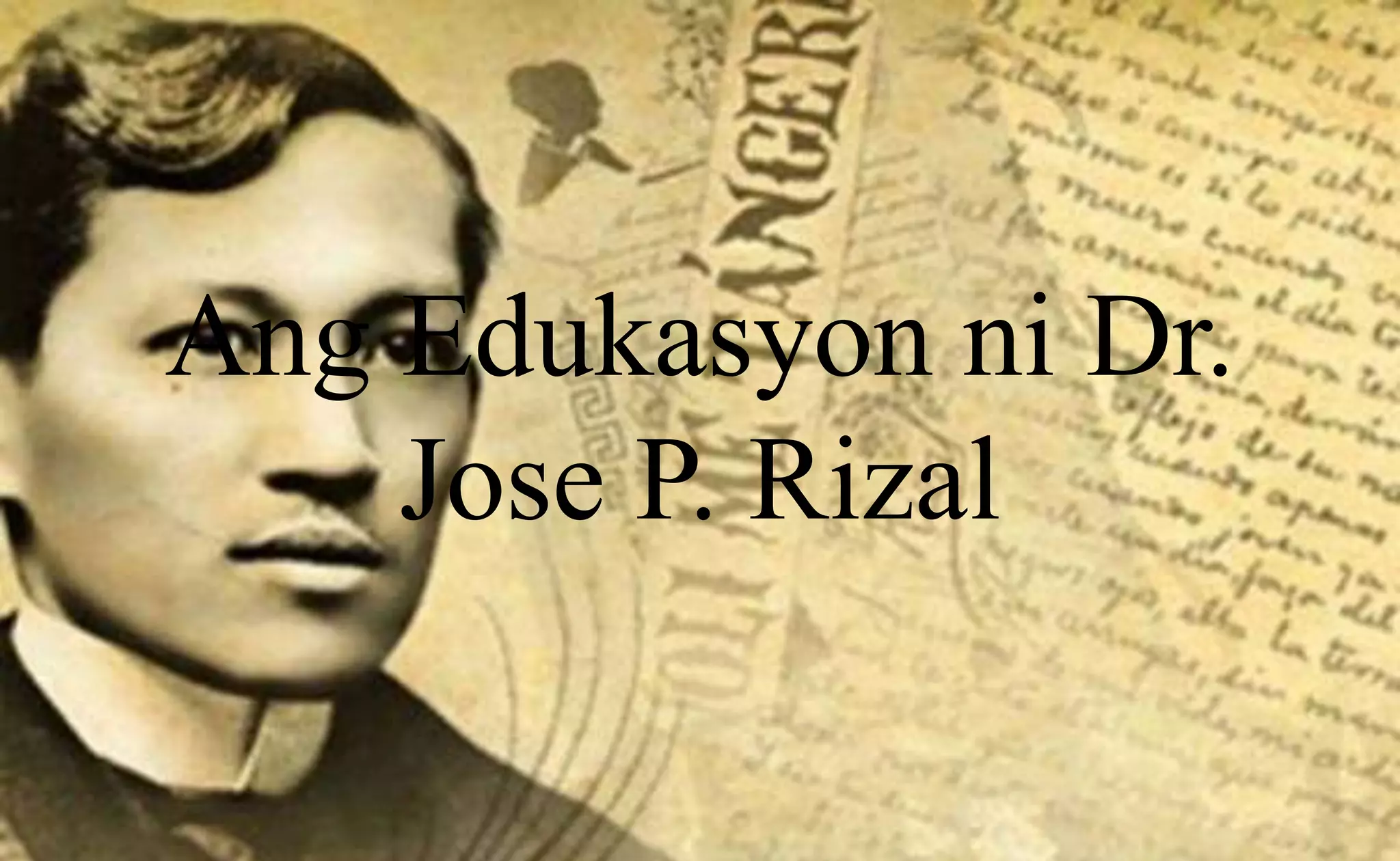 Filipino 9 Talambuhay ni Dr. Jose Rizal | PPTX
