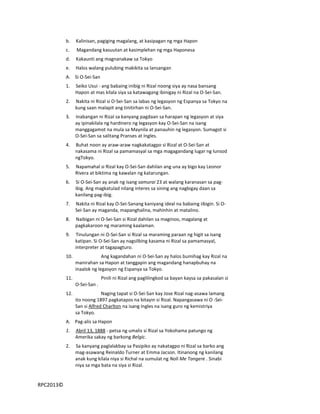 TALAMBUHAY NI JOSE RIZAL | DOCX