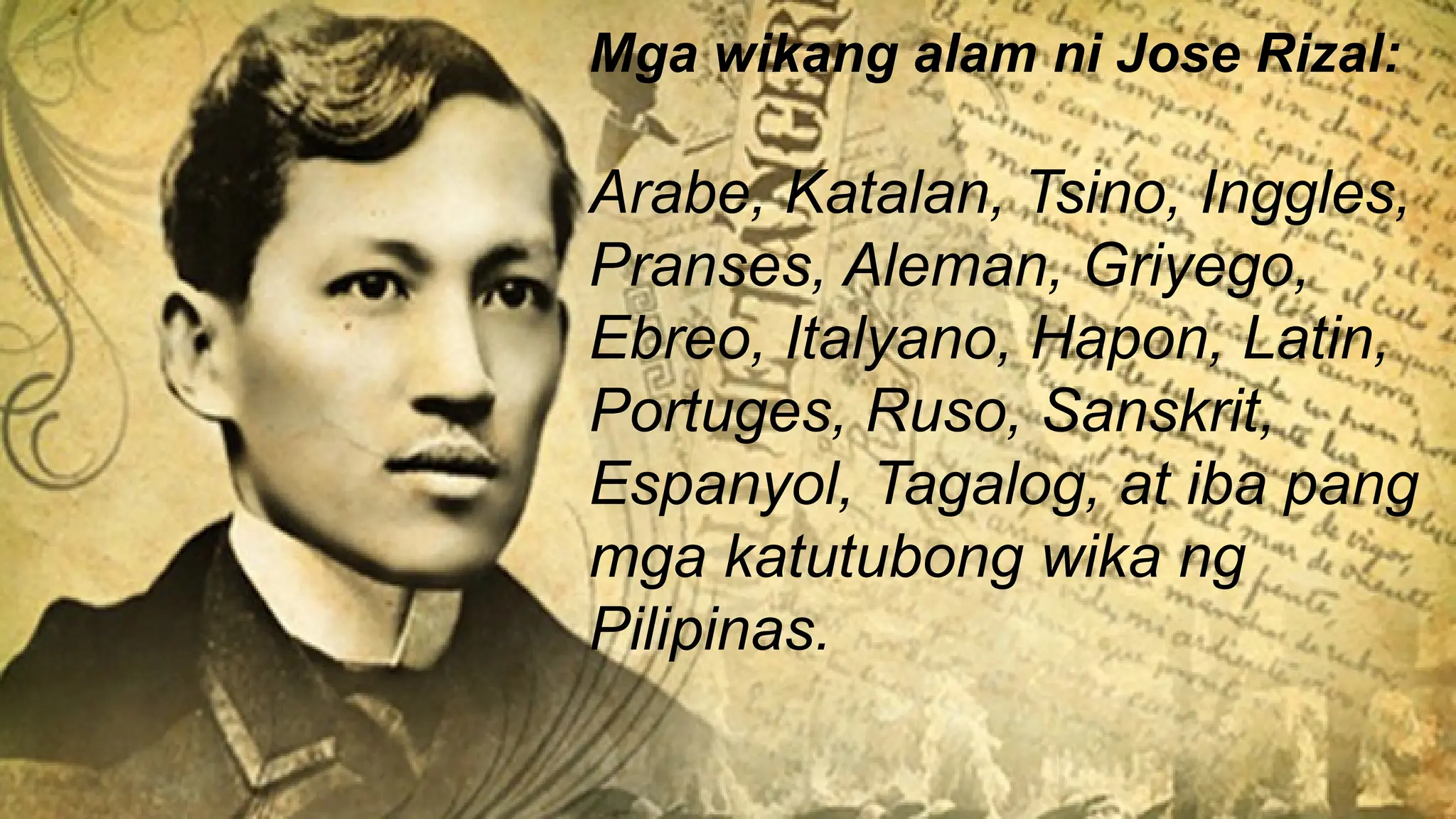 ANG TALAMBUHAY NI RIZAL, PAMILYA AT MGA LIKHA .pptx