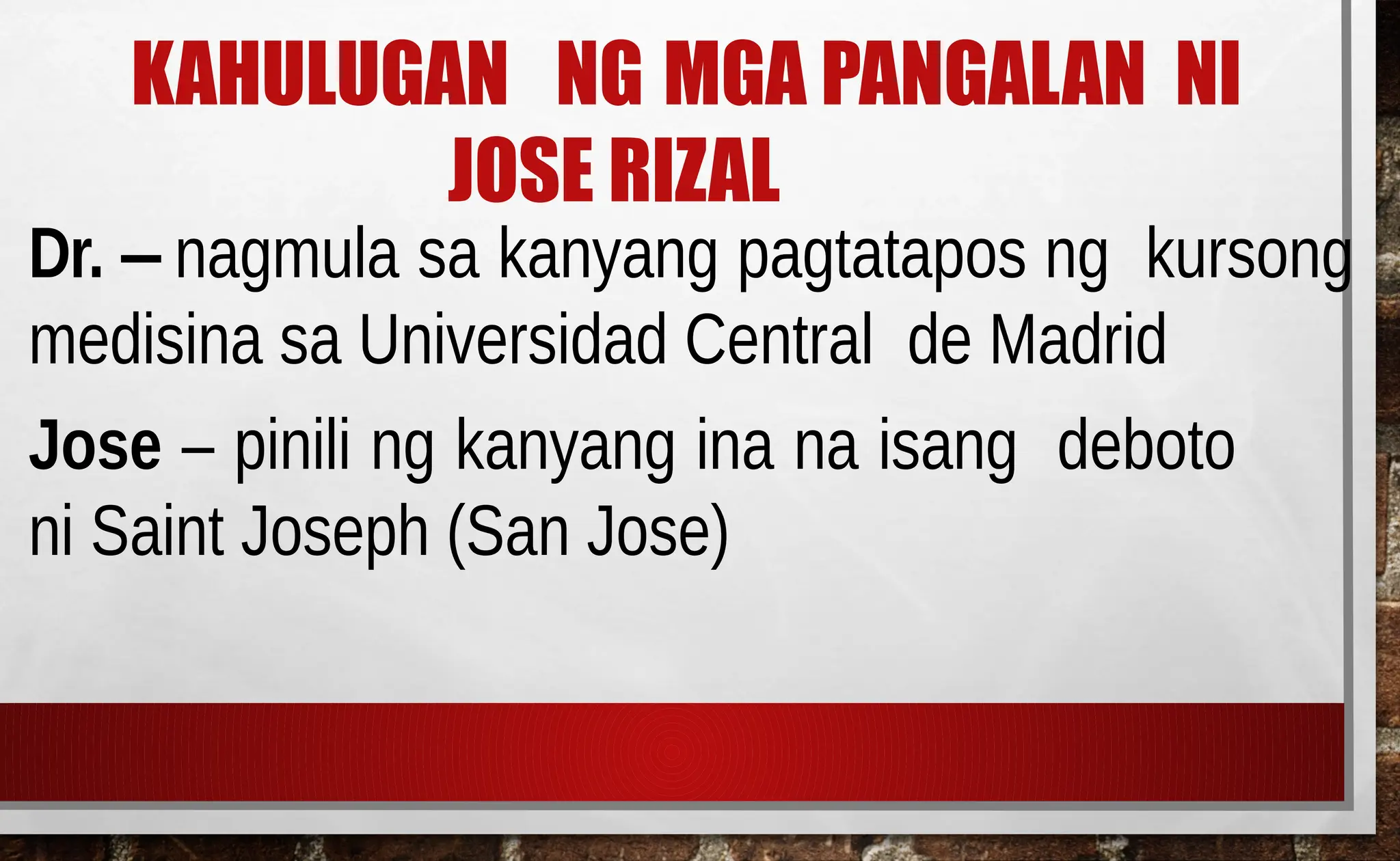 Talambuhay ni Jose Rizal Powerpoint Filipino 9 | PPTX