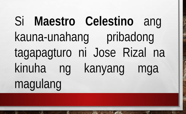 Talambuhay ni Jose Rizal Powerpoint Filipino 9 | PPTX