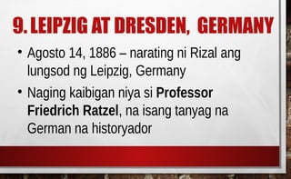 Talambuhay ni Jose Rizal Powerpoint Filipino 9 | PPTX