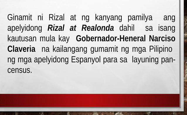 Talambuhay ni Jose Rizal Powerpoint Filipino 9 | PPTX