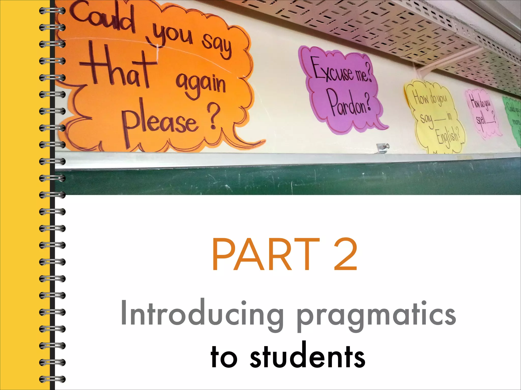 Pragmatics in the EFL classroom: An introduction | PDF | Educational ...