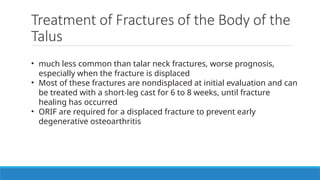 Talar Fractures (Fractures of Talus Bone).pptx
