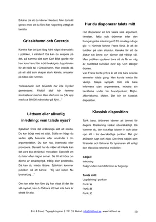 Talarskola kompendium | PDF