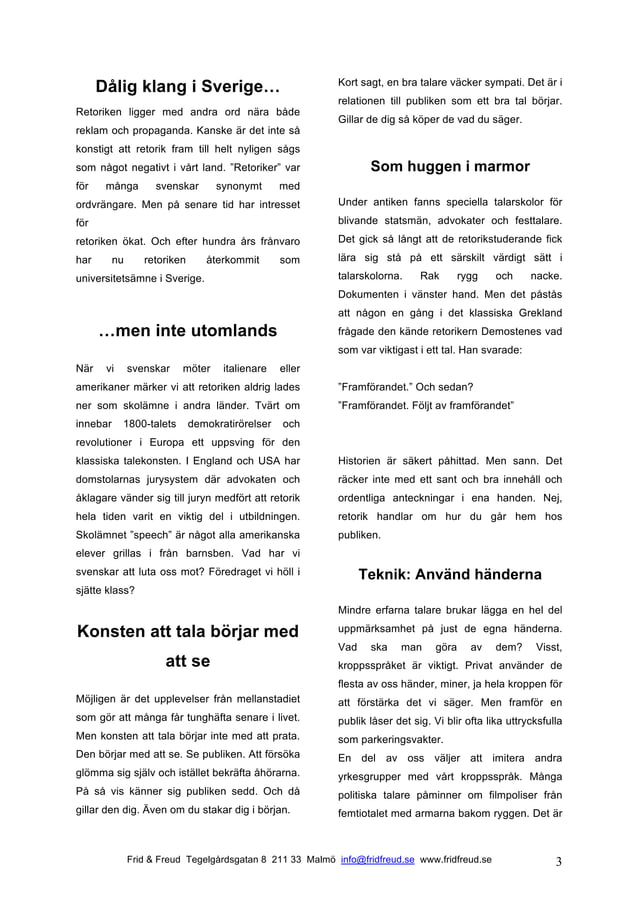 Talarskola kompendium | PDF