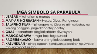TALASALITAAN - PARABULA TALINGHAGA SA MAY-ARI NG UBASAN.pptx