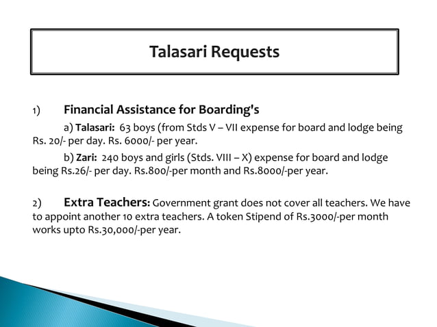 Talasari presentation _XIC | PPT | Sports