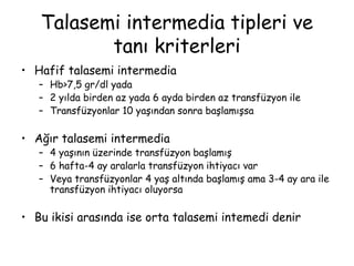 Talasemi(daha fazlası için www.tipfakultesi.org) | PPT
