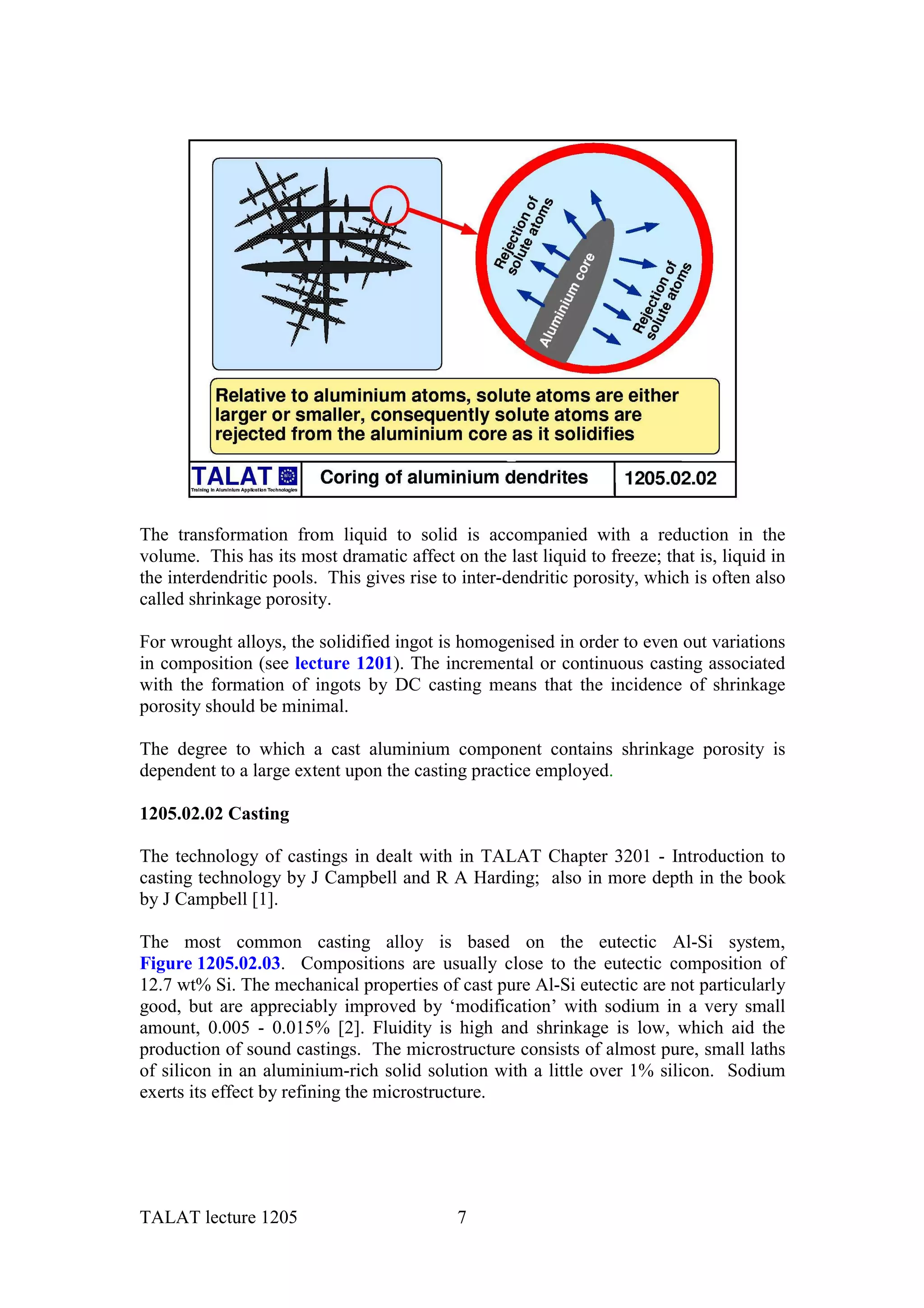 TALAT Lecture 1205: Introduction to Mechanical Properties, Casting ...