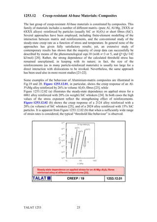 TALAT Lecture 1253: Creep | PDF